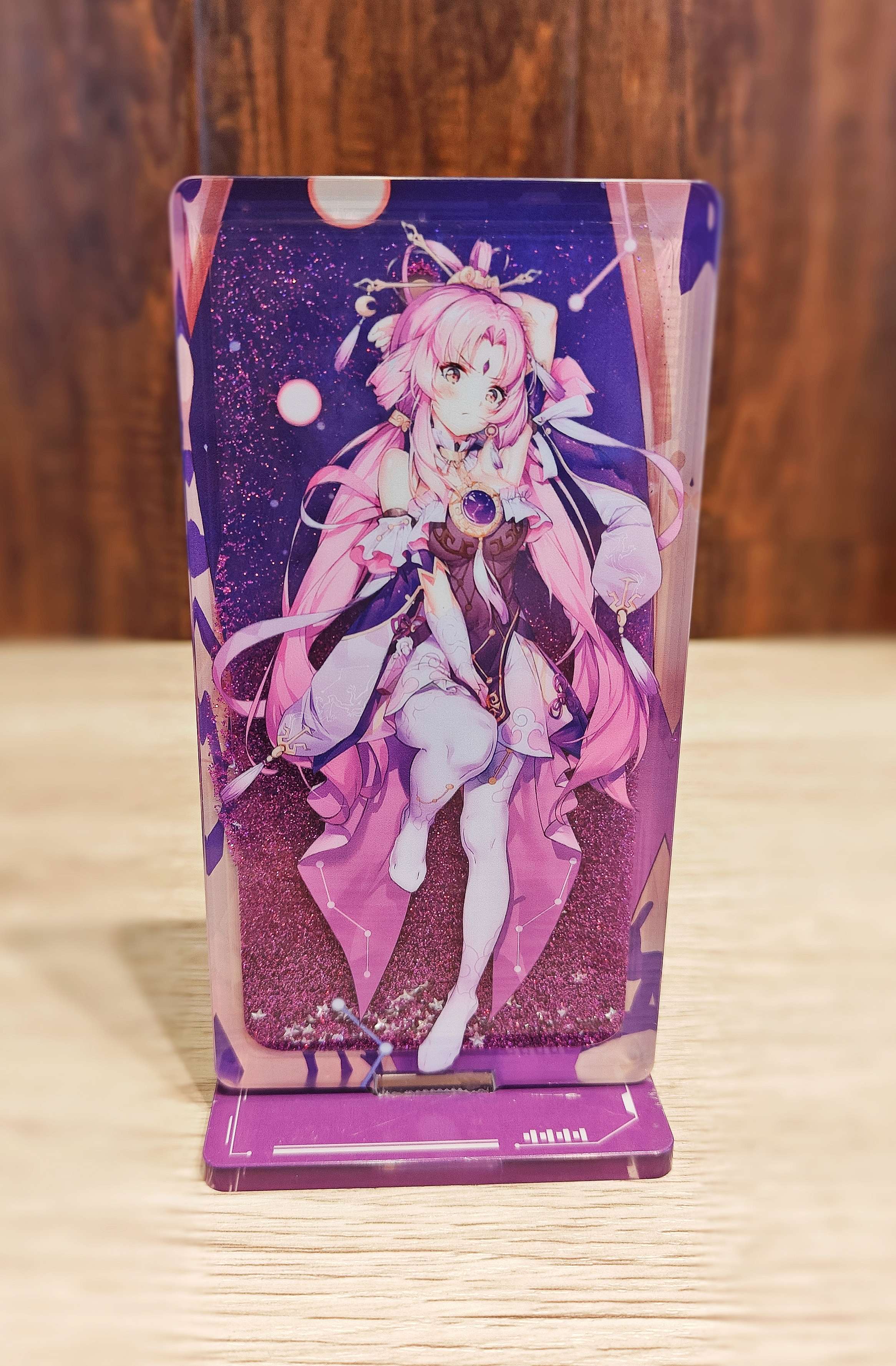 Honkai Star Rail Glitter Sand Acrylic Stand – dakixart